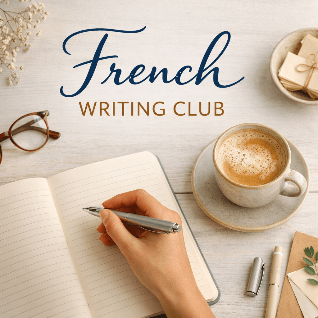️ Join the French Writing Club — Free & Creative - French Creative Academy